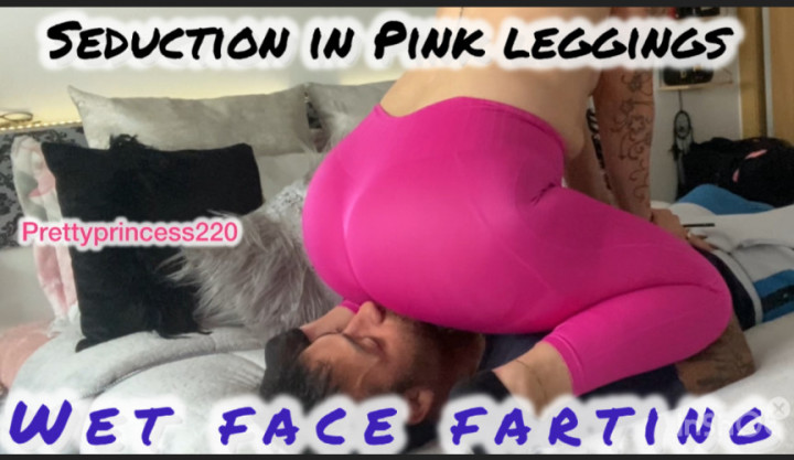 Prettyprincess220 Seduction In Pink Leggings Facesitting With Farts