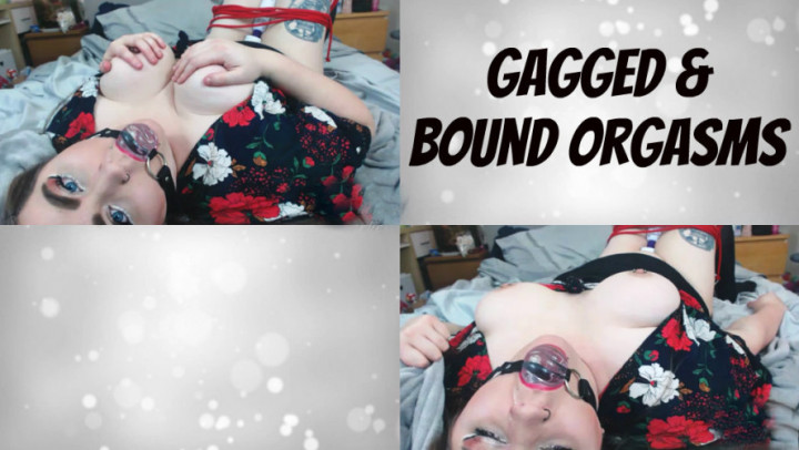 Evie Xo Gagged And Bound Orgasms Manyvids