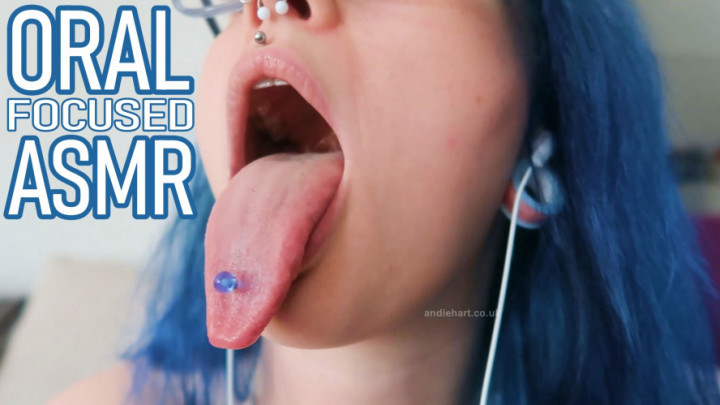 Andie Hart Oral Focused Asmr Mix Long Tongue Big Natural Lips