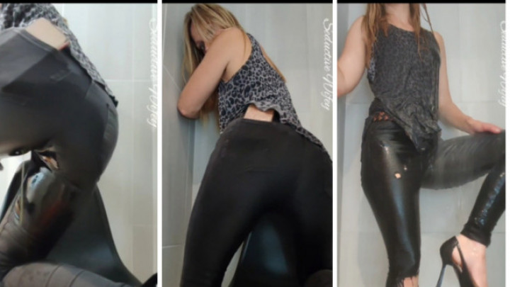 Seductivewifey Sexy Seated Black Jeans Wetting And Rewetting Manyvids