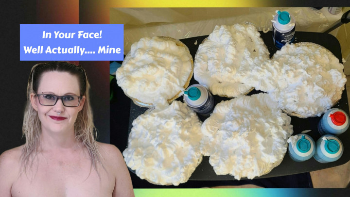 Trixi Tease 5 Foam Pies To My Face Manyvids