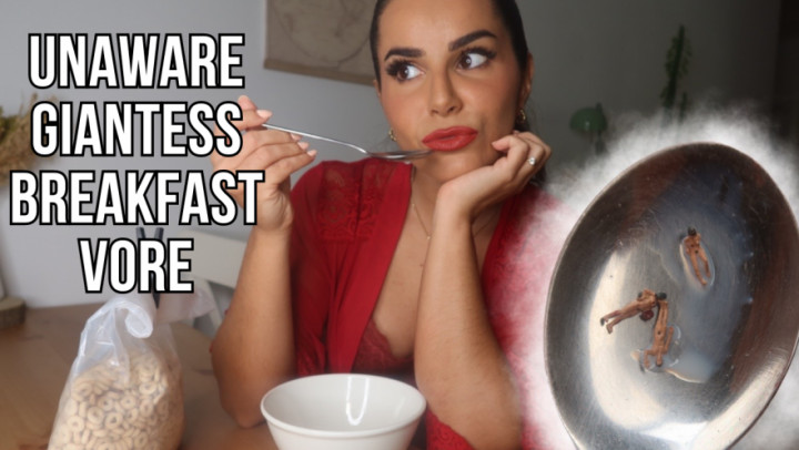Lalo And Vanessa Unaware Giantess Breakfast Vore Lalo Cortez And