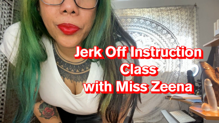 Misszeena Jerk Off Instruction And Edging Class With Mrs Moreno Manyvids