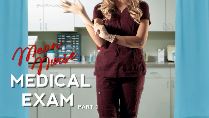 Yourmistressviolet Mean Nurse Medical Exam Part 1 Manyvids