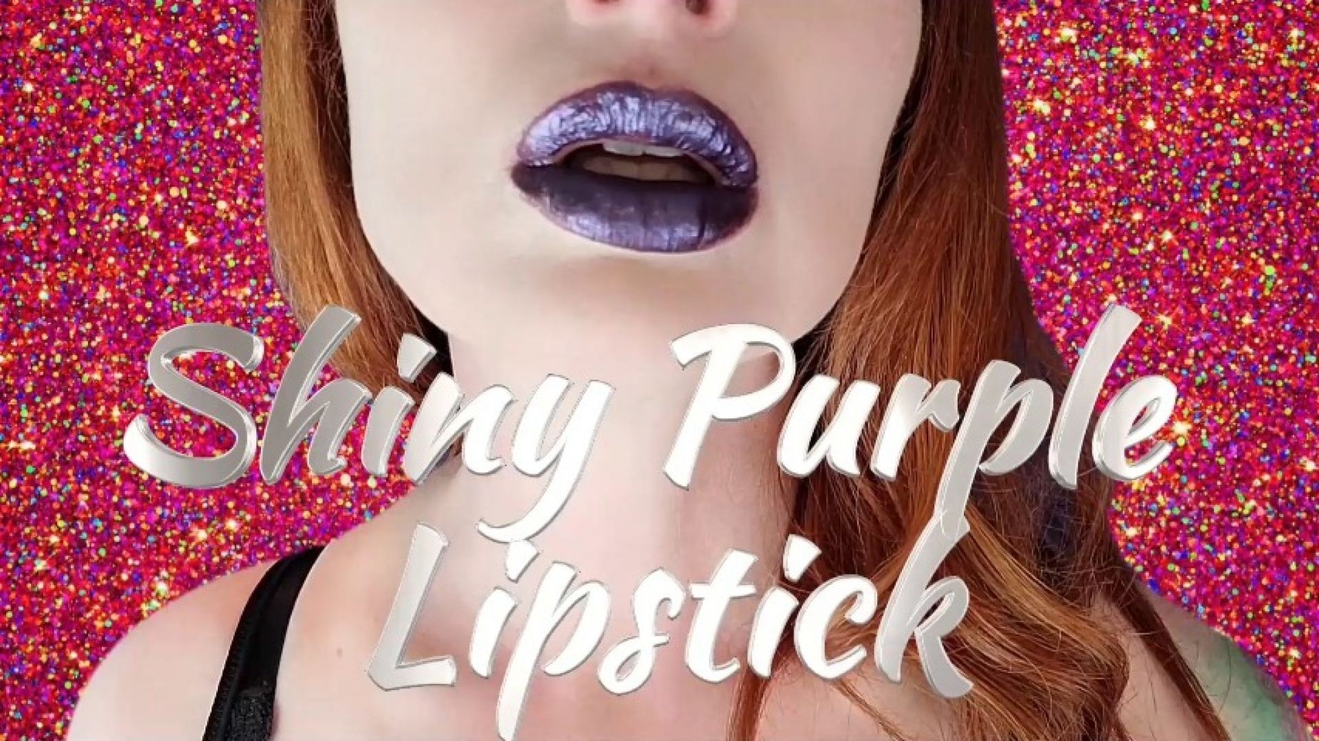 Misskatherinenoir Shiny Purple Lipstick Manyvids