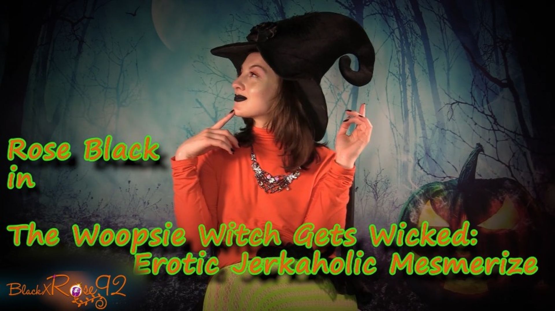 Blackxrose The Woopsie Witch Gets Wicked Erotic Jerkaholic Mesmerize