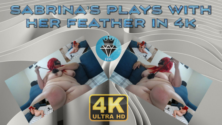 Foot Dady Sabrinas Plays With Her Feather In 4k Manyvids