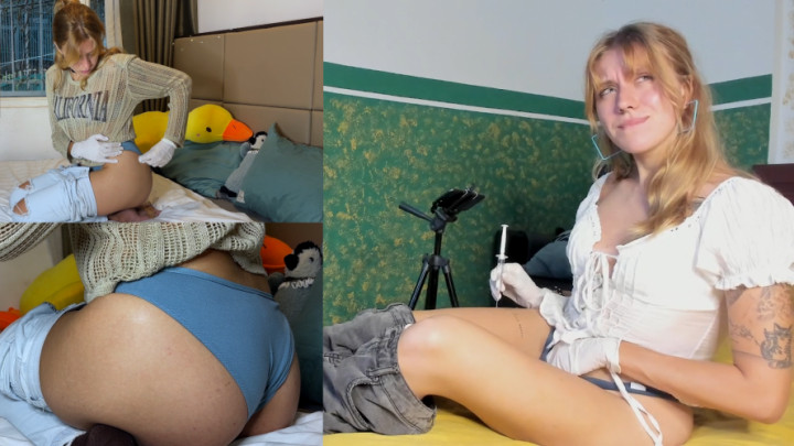 Prettybad Masturbation Role Play Ass Injections Manyvids