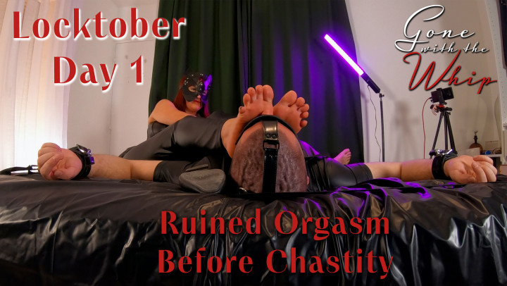 Gonewiththewhip Locktober Day 1 Last Release Before Chastity Manyvids