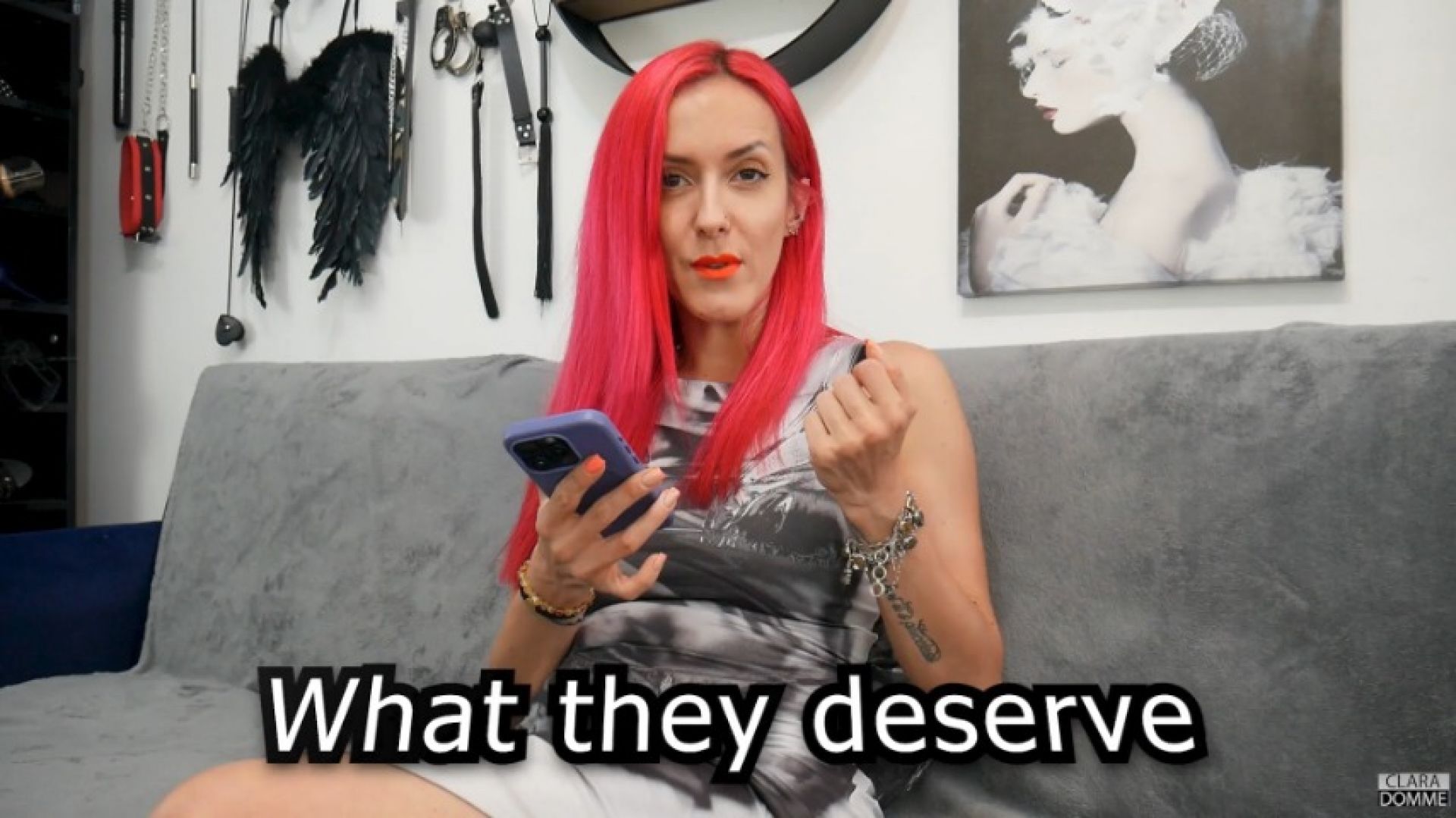 1claradomme What They Deserve Custom Manyvids