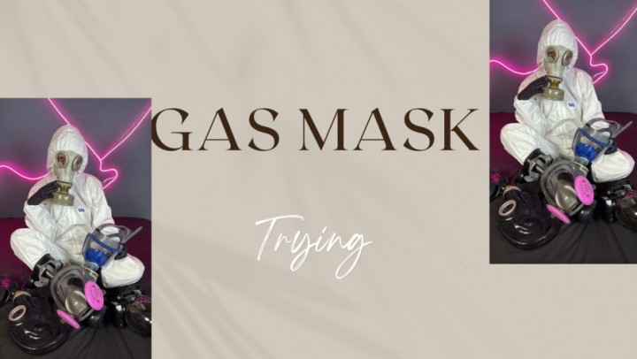 Camilaplayfull Gas Mask Trying Manyvids