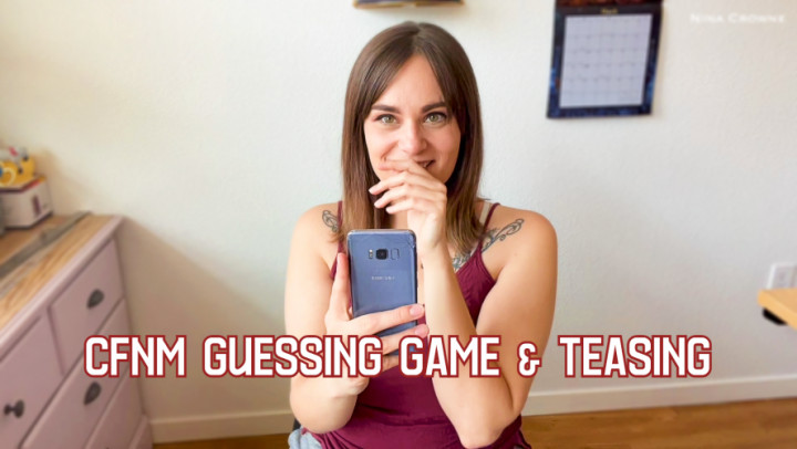 Nina Crowne Cfnm Guessing Game And Tease Manyvids