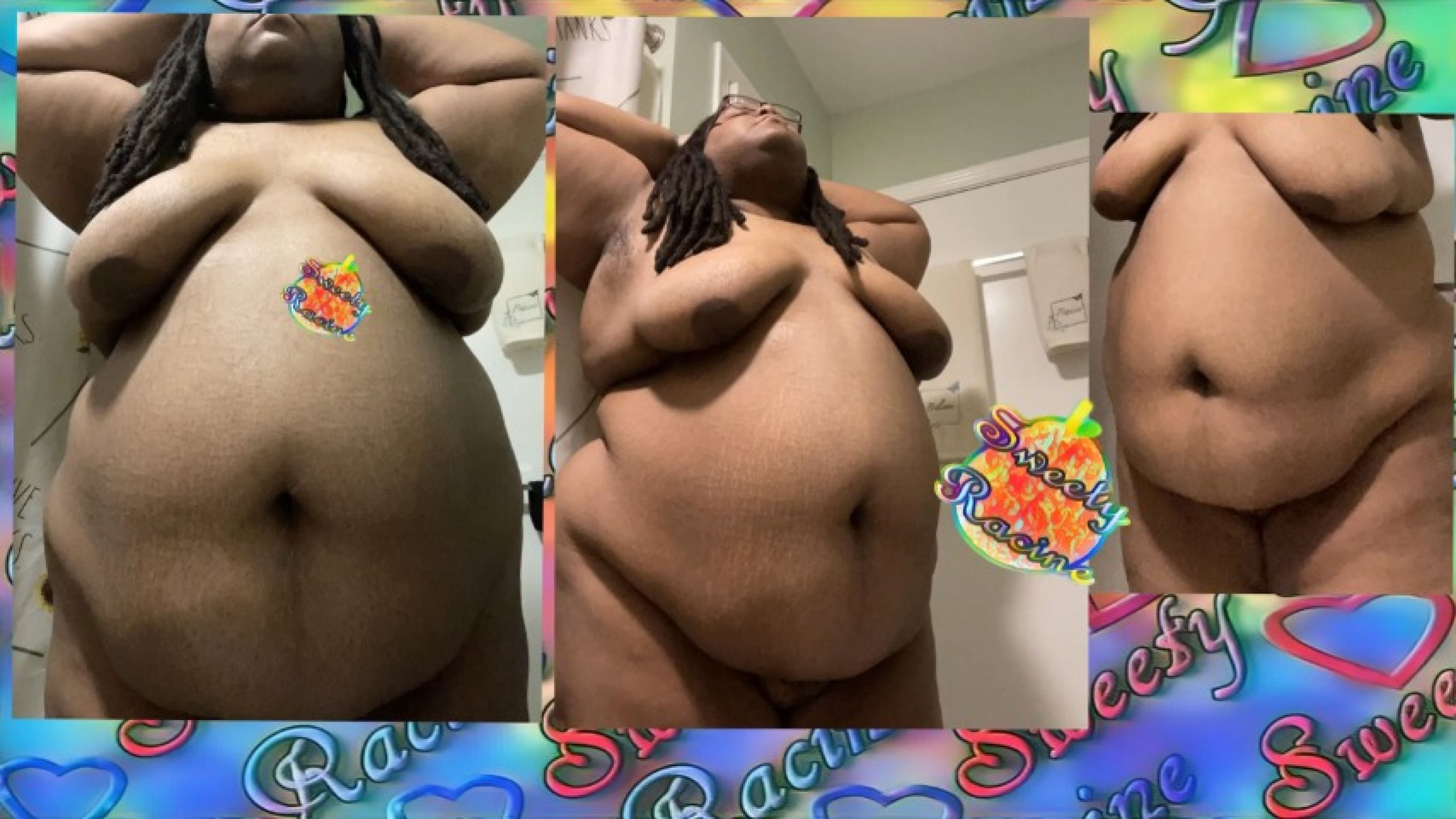 SweetyRacine - Black SSBBW/Ebony SSBBW Art Reference Slideshow - ManyVids