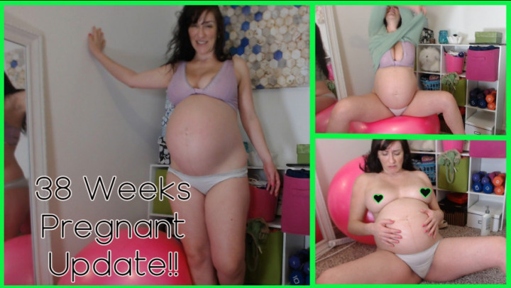 Elimarie717 38 Weeks Pregnant Update Hd Manyvids
