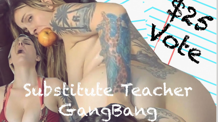 Kelly Payne Substitute Teacher Gangbang Manyvids