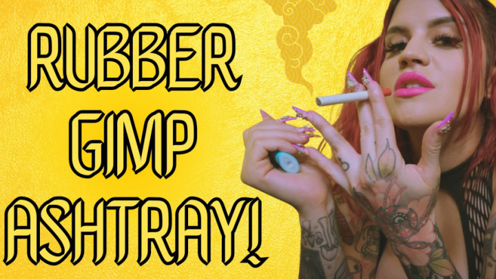Raquelroperxxx Rubber Gimp Ashtray Manyvids