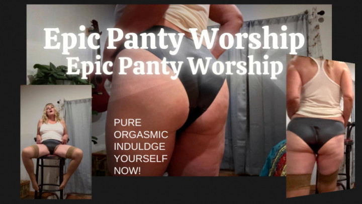 Hotwifejolee Epic Panty Worship A Satin Panties Orgasmic Indulgence 1204