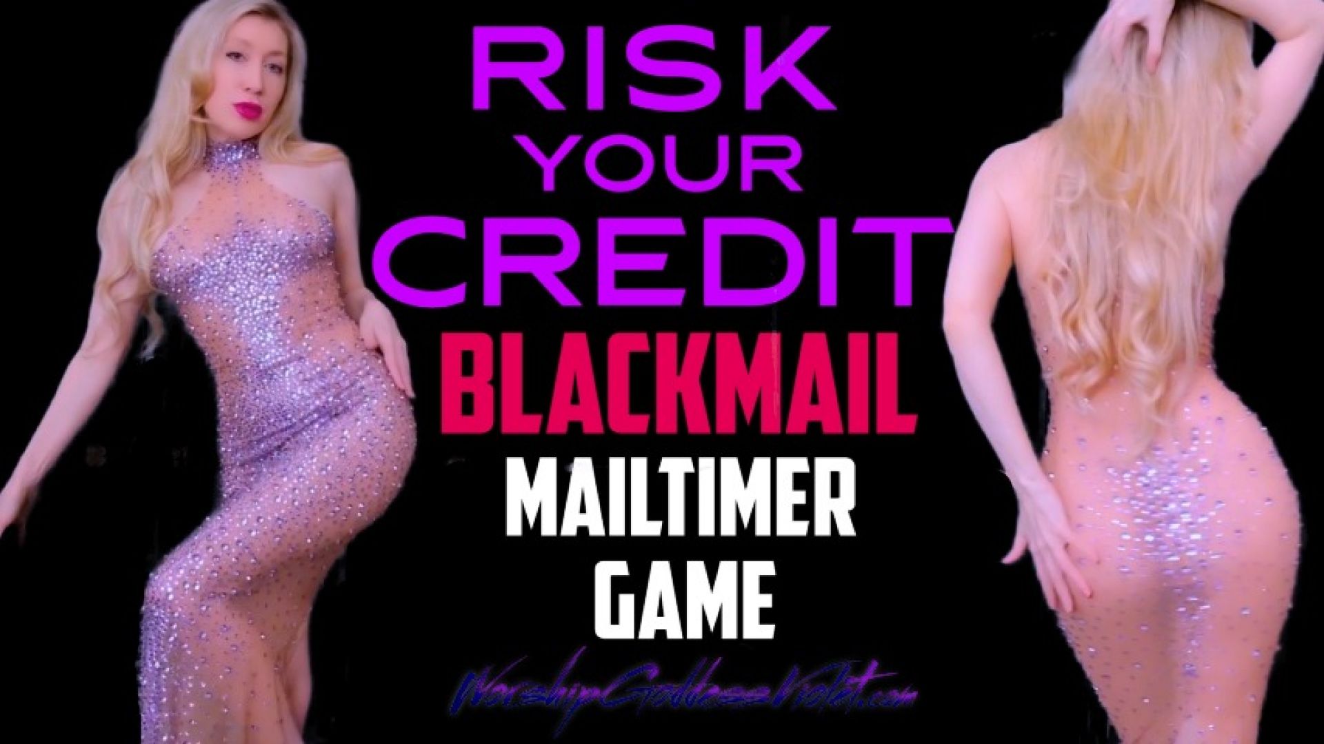 Sweetvioleta Risk Your Credit Blackmail Mailtimer Game Manyvids