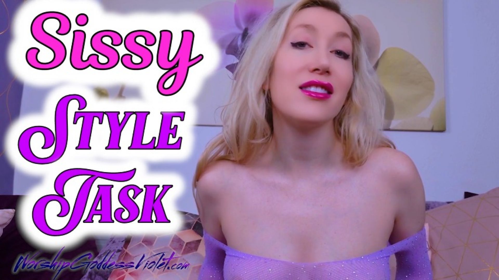 Sweetvioleta Sissy Style Task Manyvids