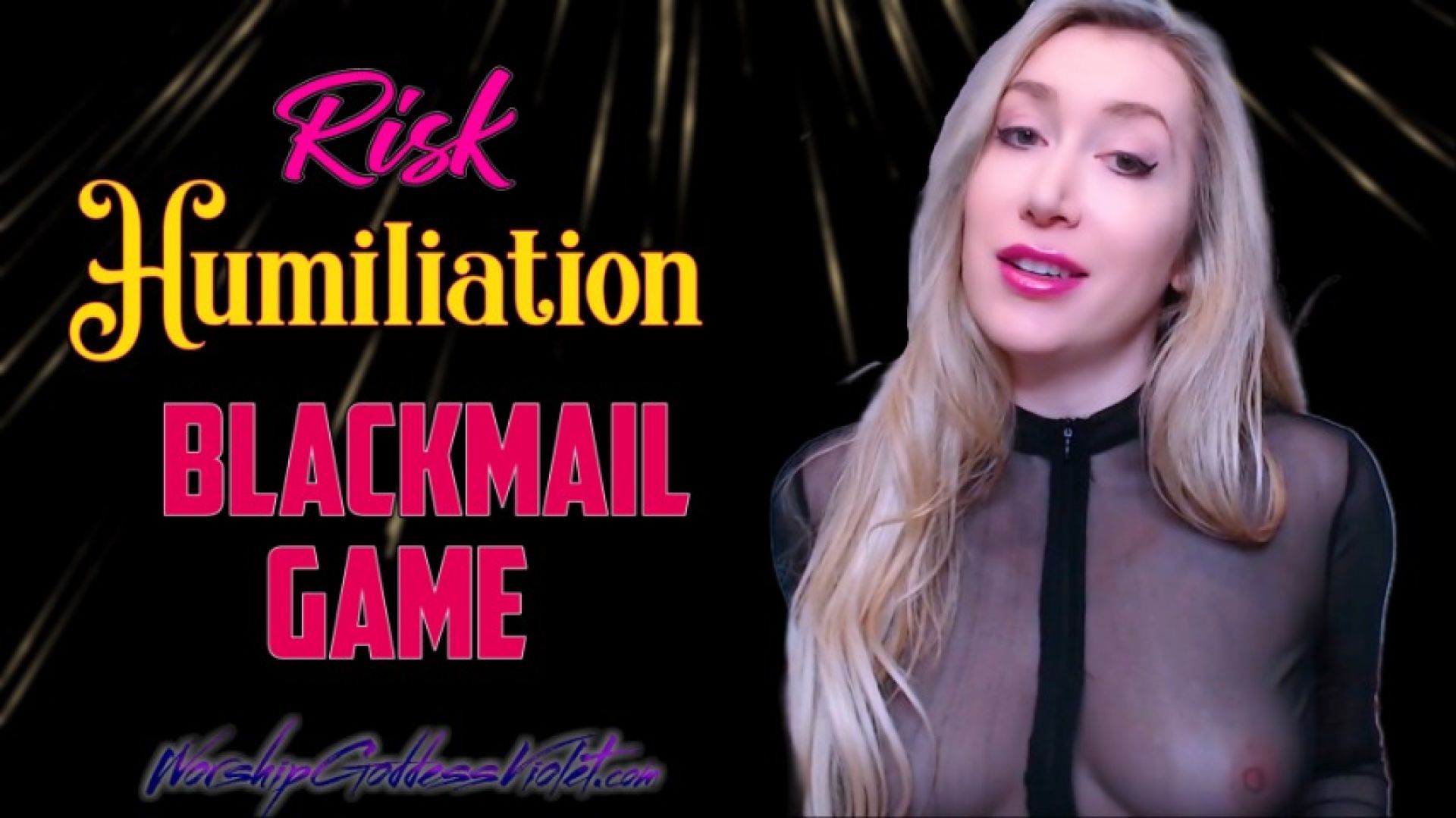 Sweetvioleta Risk Humiliation Blackmail Game Manyvids