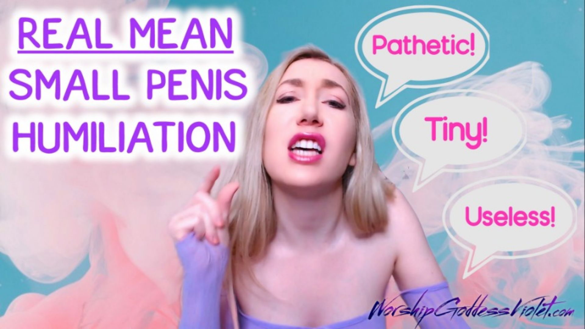Sweetvioleta Real Mean Small Penis Humiliation Manyvids