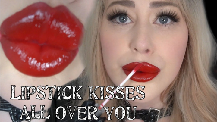 Lulublue X Lipstick Fetish Kisses Manyvids