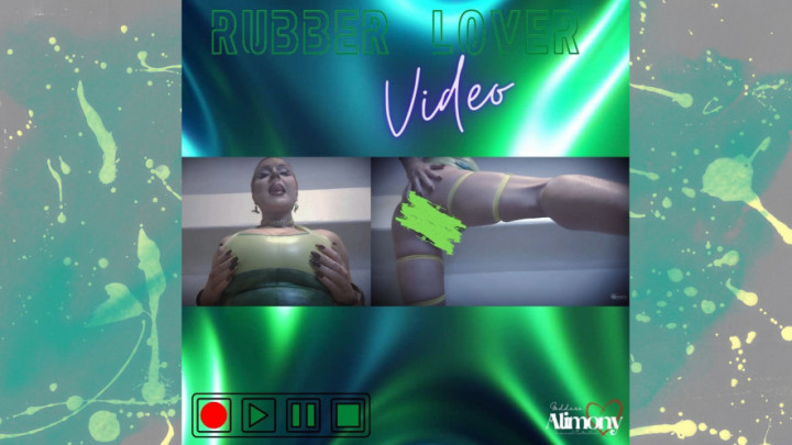 Goddessalimony Rubber Lover Manyvids