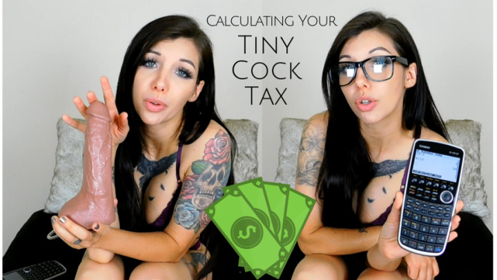Stella Von Savage Calculating Your Tiny Cock Tax Sph Manyvids